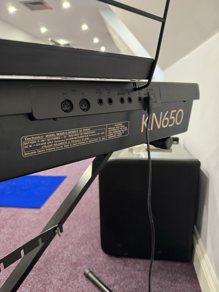 Technics Keyboard SX-KN650 With Stand | eBay UK