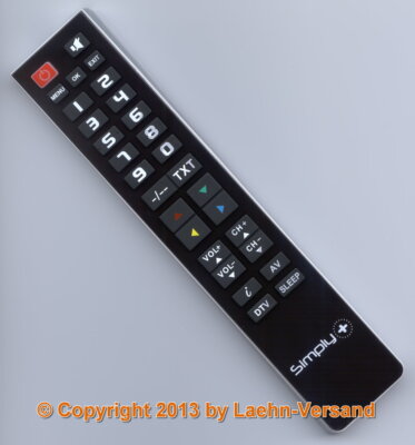 Großtasten- Senioren- Fernbedienung für METZ 720058 | eBay.de