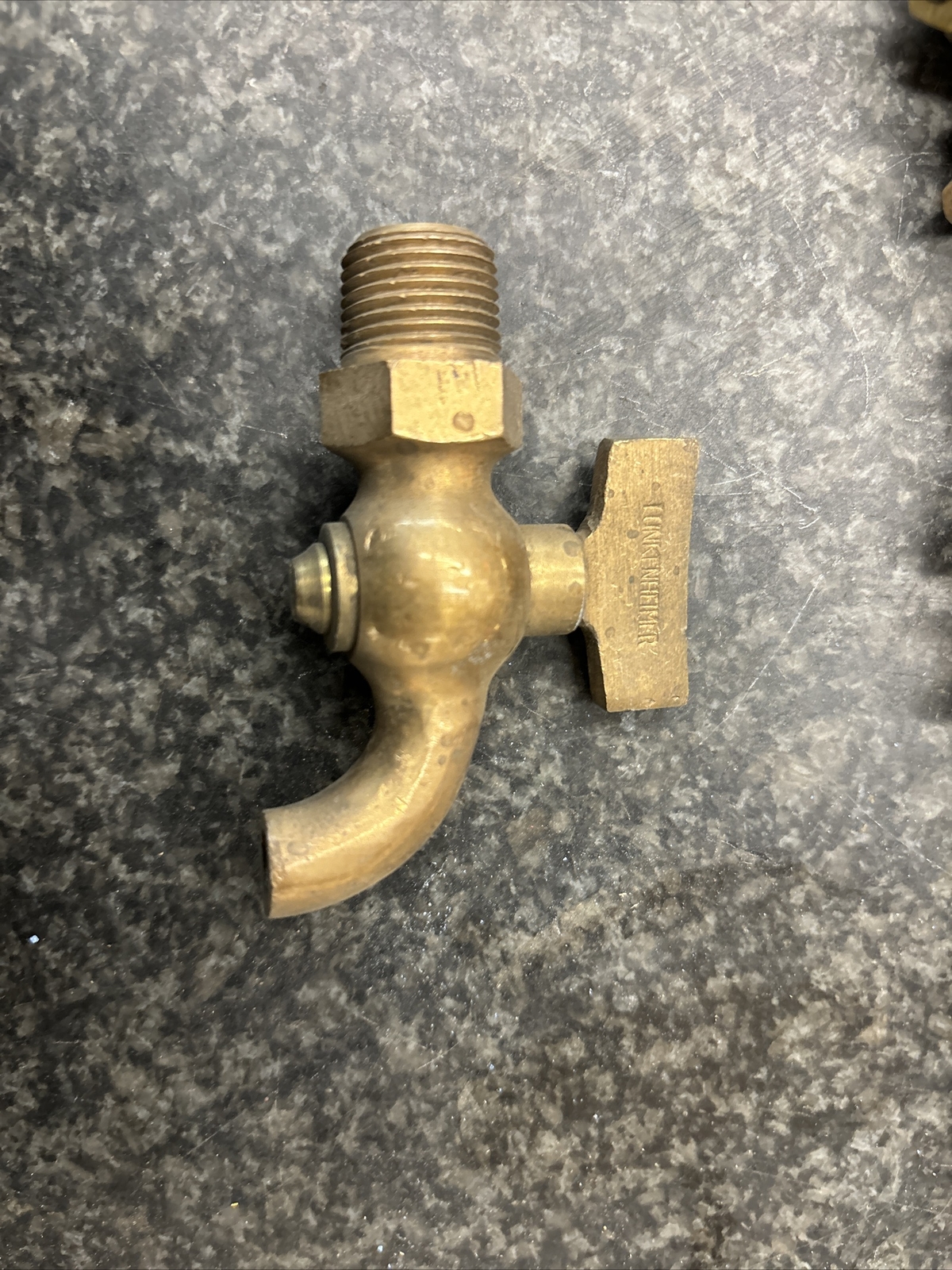 8 Vintage Valves, (7 are 1/4”) One LUNKENHEIMER 3/8” NPT Brass Steam ...