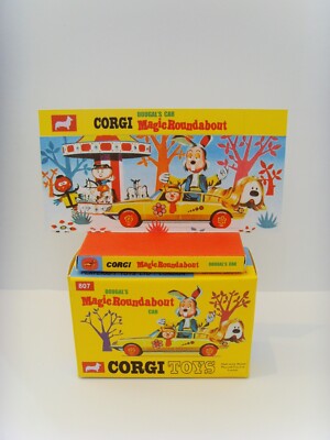 CORGI. 807 - MAGIC ROUNDABOUT- Dougal's Car - Custom box and tray ONLY ...