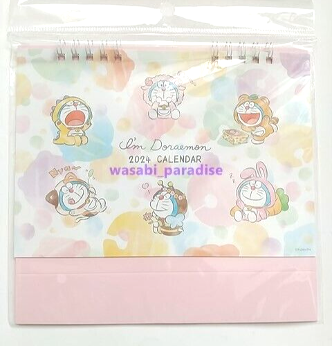 Doraemon Sanrio Desk Calendar Ring calendar 2024 NEW I'm Doraemon | eBay