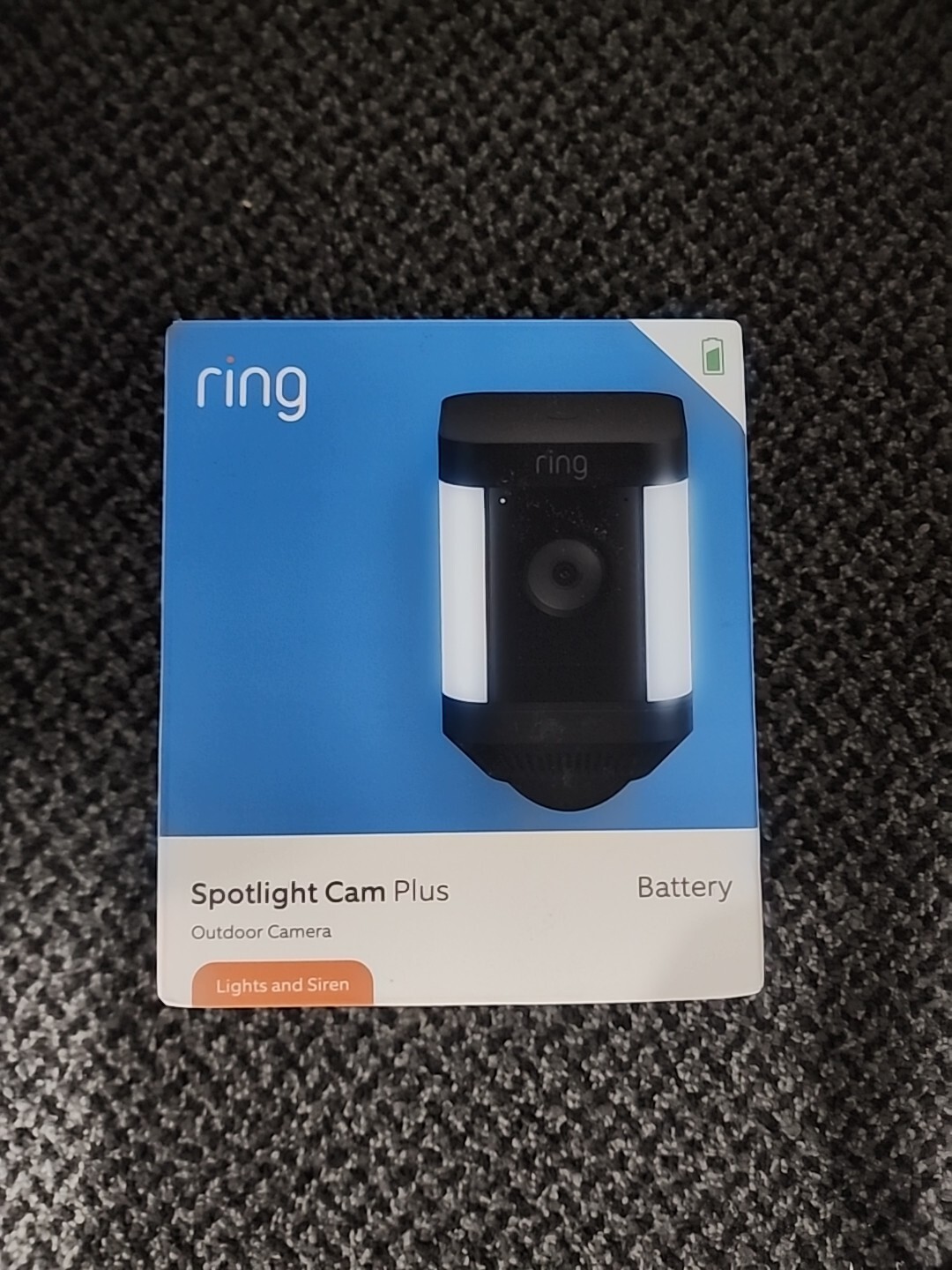 Ring Spotlight Cam Plus, Battery - Black for sale online | eBay