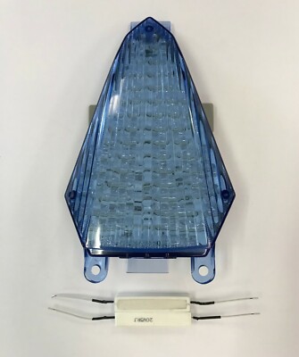 2008-2016 R6 LED BLUE Tail Light Signal Integrated 2010 2011 2012 2013 ...