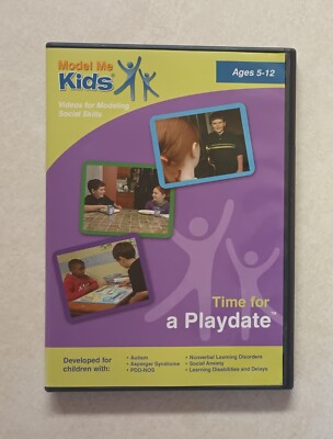 Model Me Kids Time for a Playdate Videos for Modeling Social Skills DVD ...