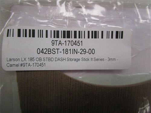 LARSON LX 185 OUTBOARD STARBOARD NON SKID PAD CAMEL 9TA-170451 MARINE ...