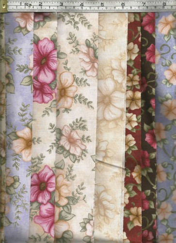 P&B Textiles : Vintage Rose by Nancy Odom - Patchwork Quilting Fabric ...