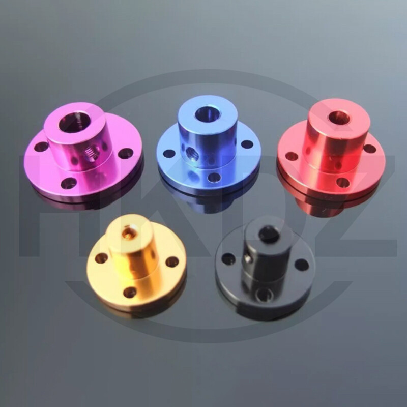 Flange Rigid Shaft Coupling Coupler Collar Clamp Bracket Motor Joint ...