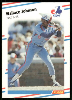 1988 Fleer #186 Wallace Johnson | eBay