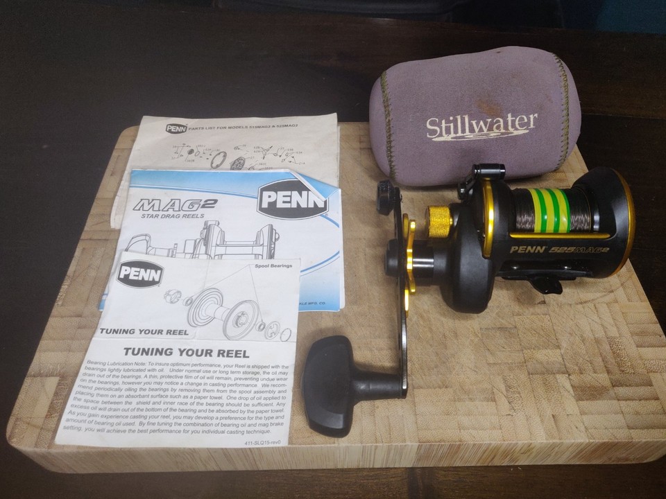 Penn Mag 525 Mk2 Multiplier Fishing Reel | eBay UK