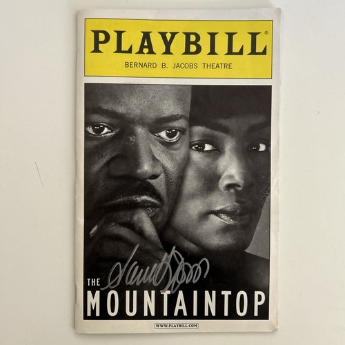 Samuel L. Jackson signed The Mountaintop 2011 Broadway Playbill | eBay