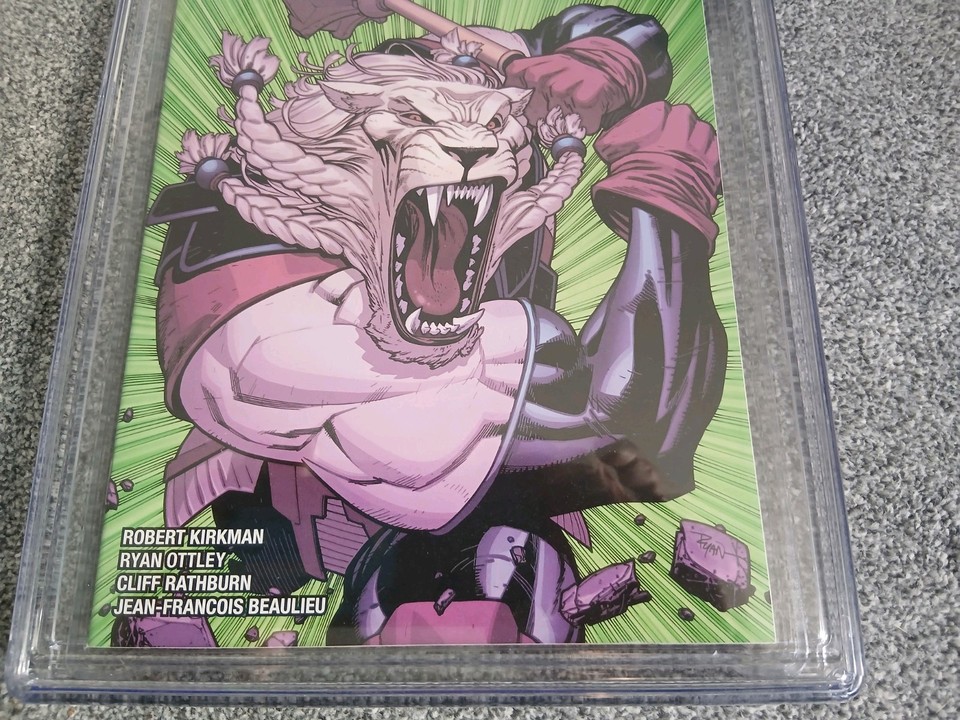 Invincible #115 CGC 9.8 White Pages 1st Battle Beast Cover | eBay UK
