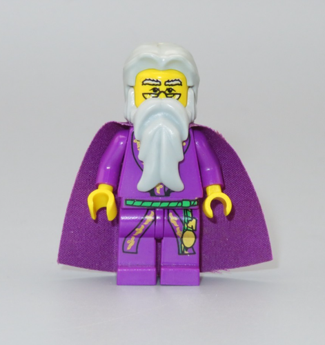 Lego Albus Dumbledore purple yellow head minifigure Harry Potter 4729 ...