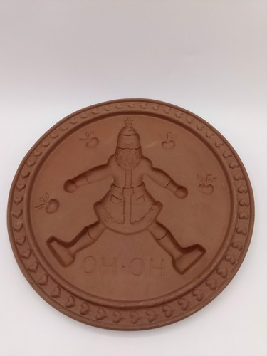 Large Cookie Hartstone The Shortbread Mold Gear Santa Christmas Holiday ...