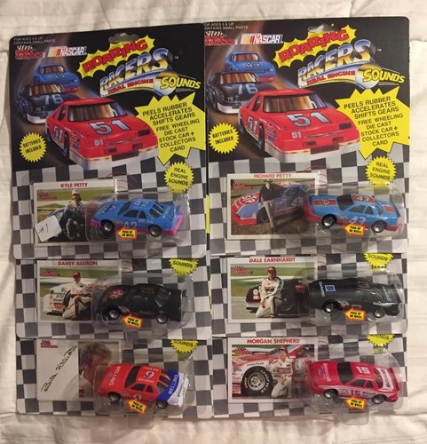1990 RACING CHAMPIONS "ROARING RACERS" COMPLETE 6 CAR SET - NEW IN ...
