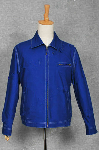 Smallville Aquaman Cosplay Clark Kent Costume Blue Jacket Coat &T21 | eBay