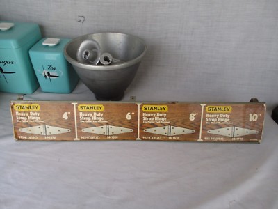 vintage STANLEY hanging display hardware - GENERAL STORE advertising ...