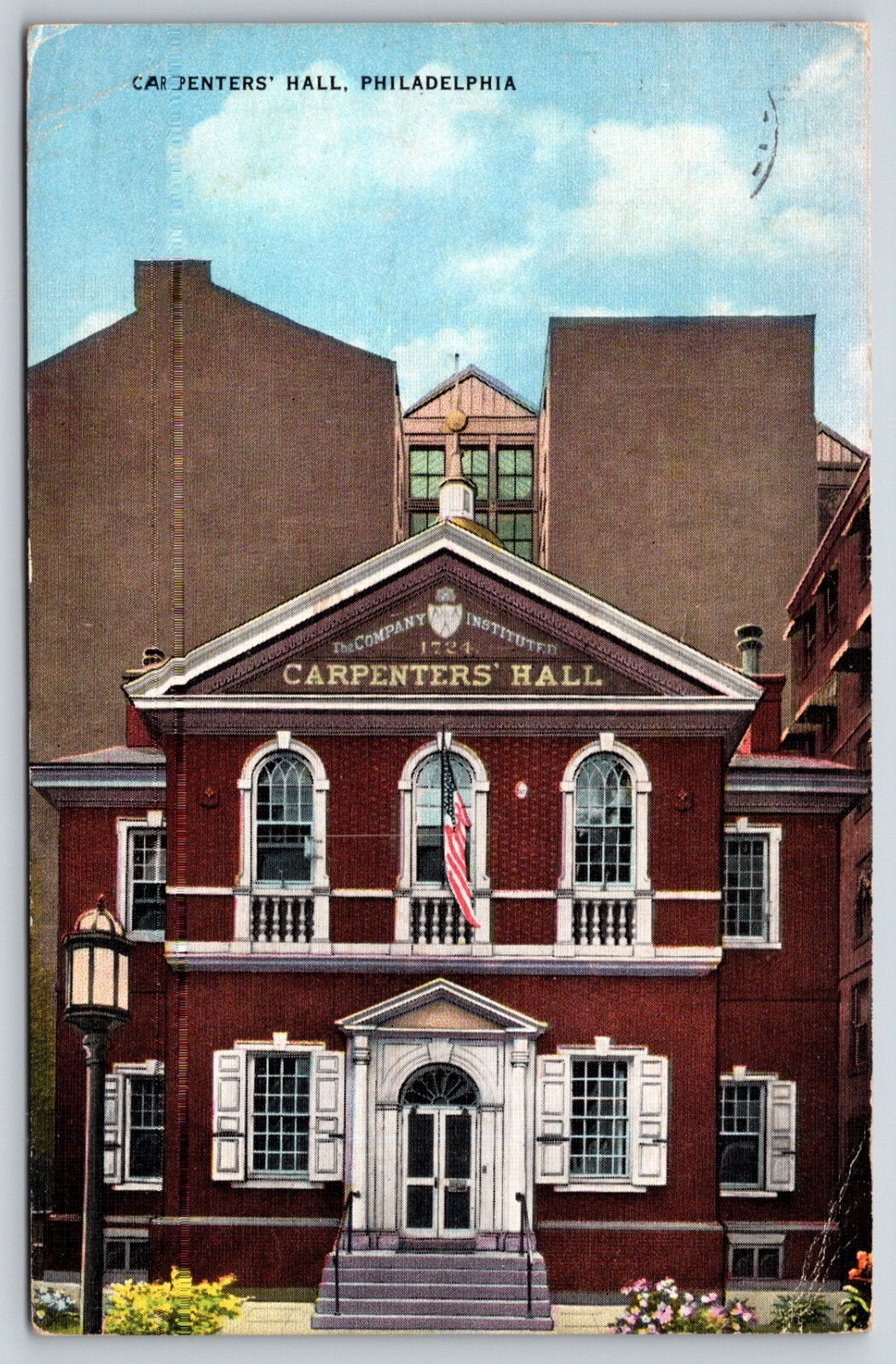 Postcard Carpenters Hall, Philadelphia, Pennsylvania C8 | eBay