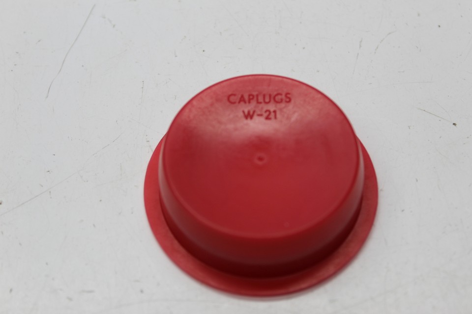 CAPLUGS W-21 PLUG CAP RED NSNP | eBay
