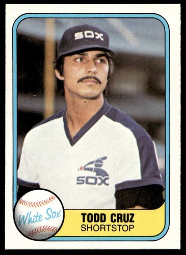 1981 Fleer Todd Cruz Chicago White Sox #341 | eBay