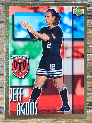 Upper Deck Bandai MLS Gold Card 1997 #46 Jeff Agoos D.C. United | eBay