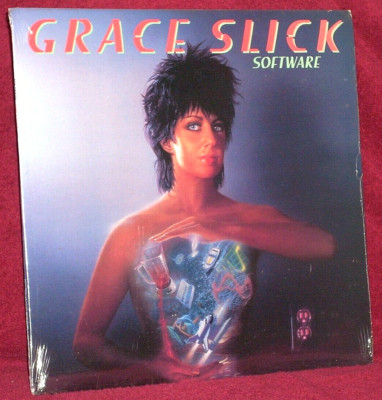 LP SEALED GRACE SLICK SOFTWARE 1984 RCA ORIG PRESS NOT CUTOUT JEFFERSON ...