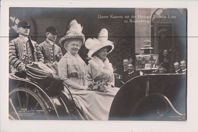Vintage Postcard Victoria Louise Duchess of Brunswick Empress Augusta ...