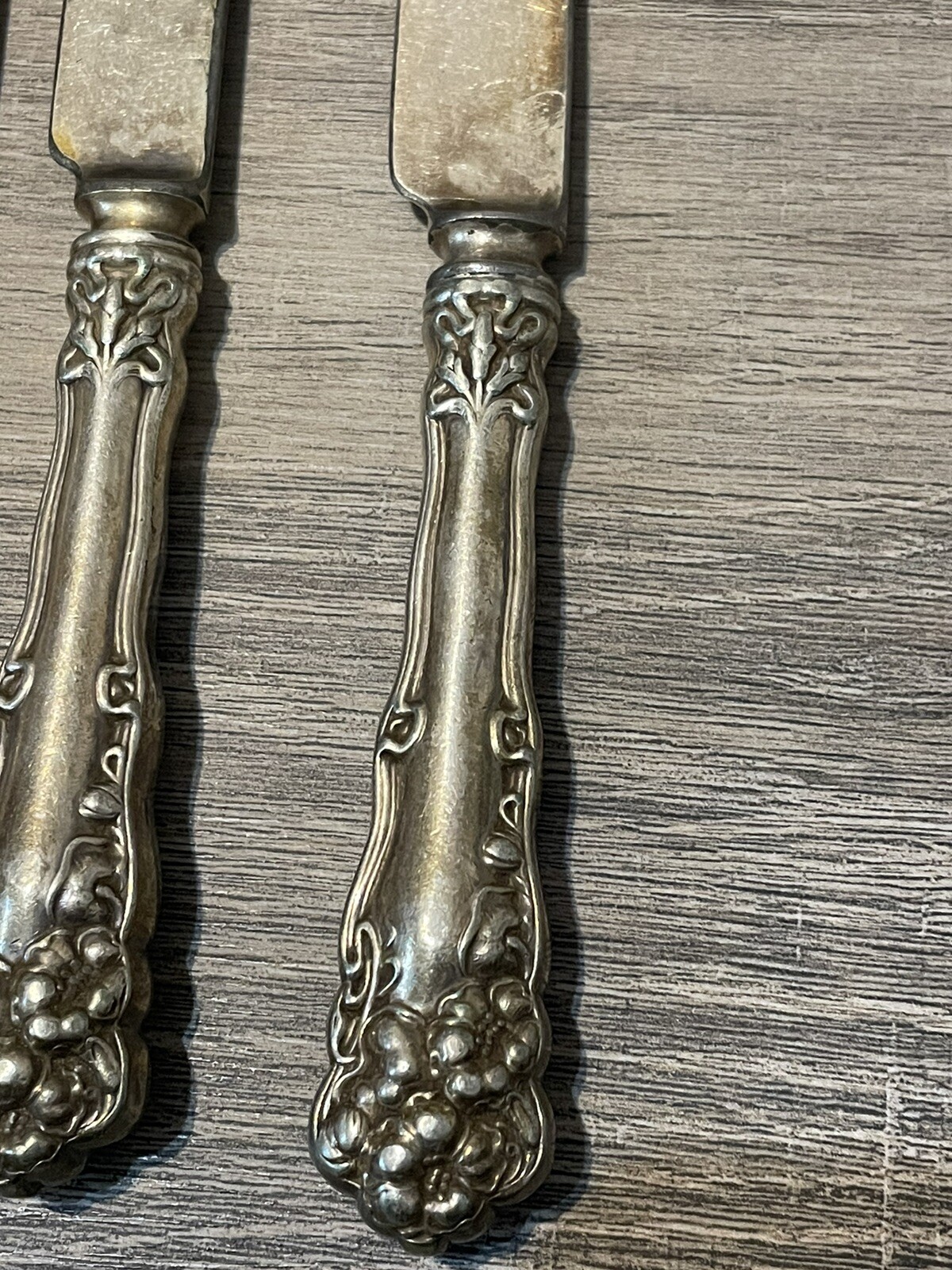 Vtg Lot of 5 WM Rogers Knife Knives Eagle Brand Silverware Wallingford ...