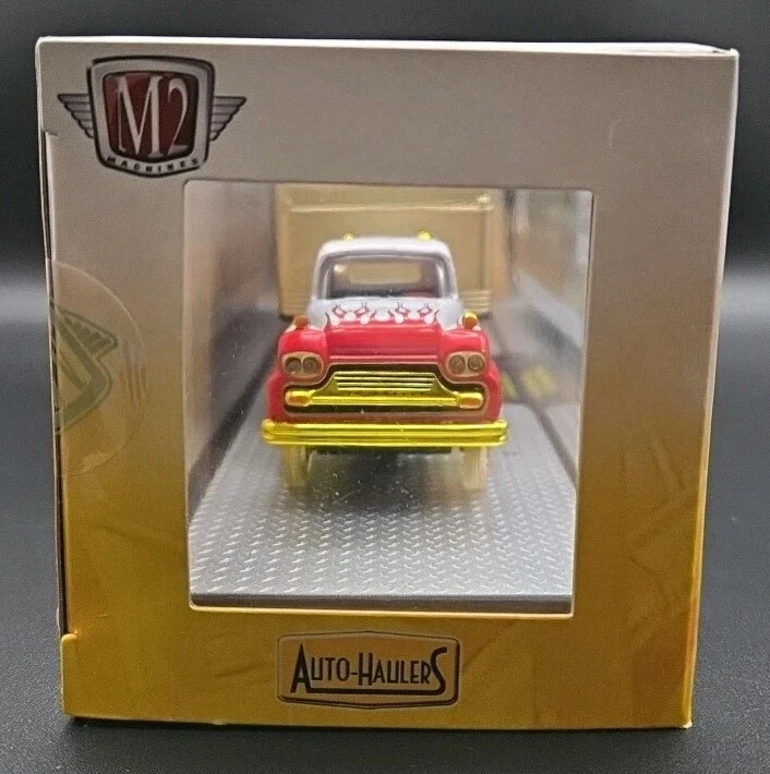 M2 Machines Hauler Edelbrock 58 Spartan LCF & '57 Chevy Bel Air SUPER ...