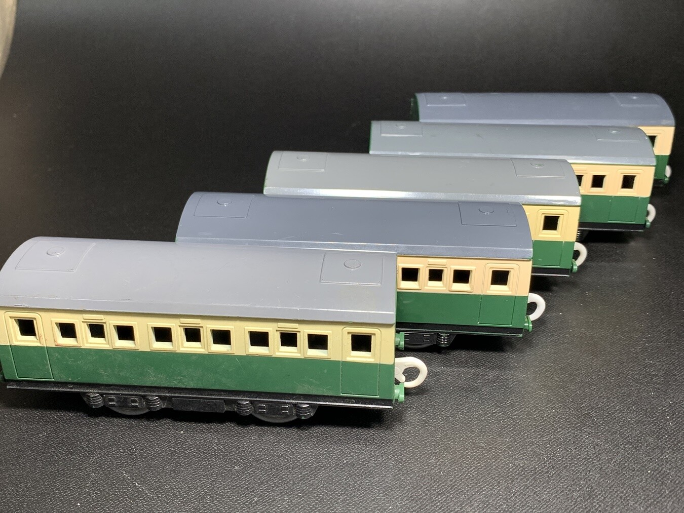 TOMY Plarail Thomas & Friends 5set Green Express Coach Japan DHL | eBay