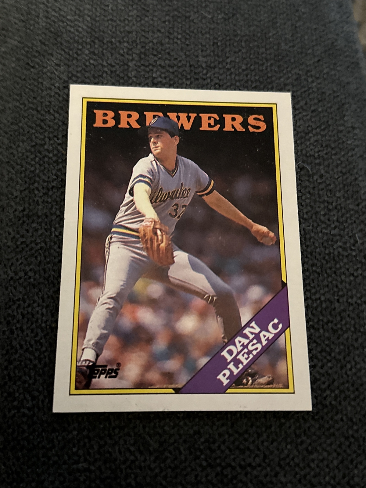 Dan Plesac Brewers 670 Topps 1998 Baseball Card | eBay