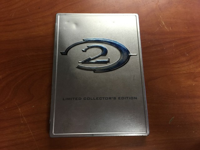 Halo 2: Limited Collector's Edition (Original Xbox, 2004) Steel Metal ...