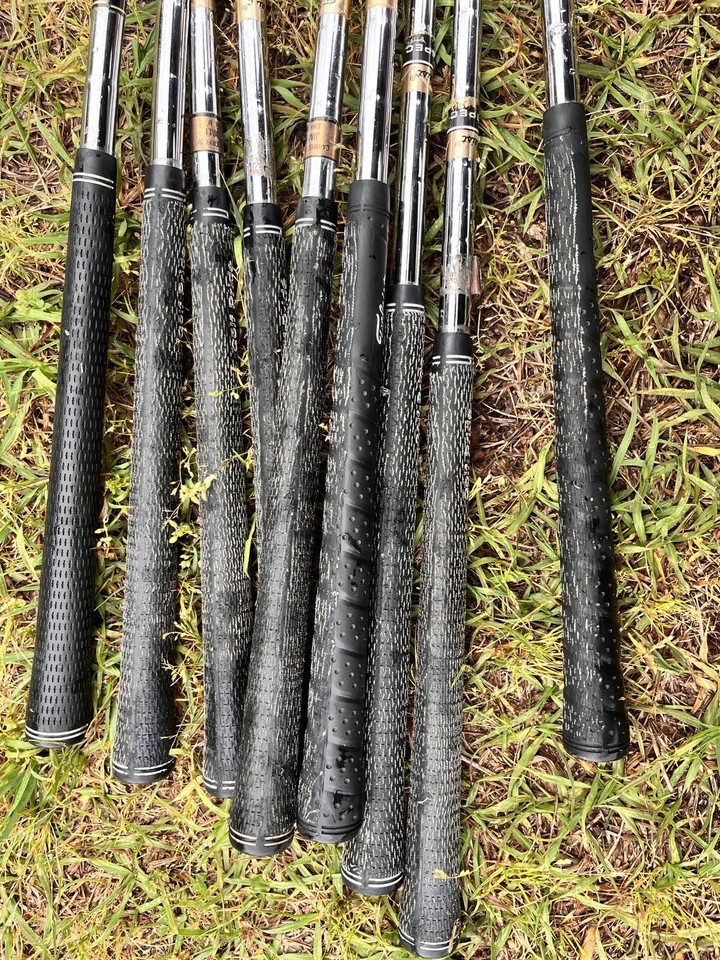 1998 TITLEIST Gold DCI 981 IRON SET 2-PW Stiff TITLEIST TRI-SPEC STEEL ...