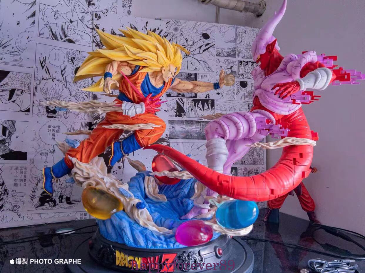 KD studio Dragon Ball Super Saiyan 3 Goku VS Janemba Resin Statue In ...
