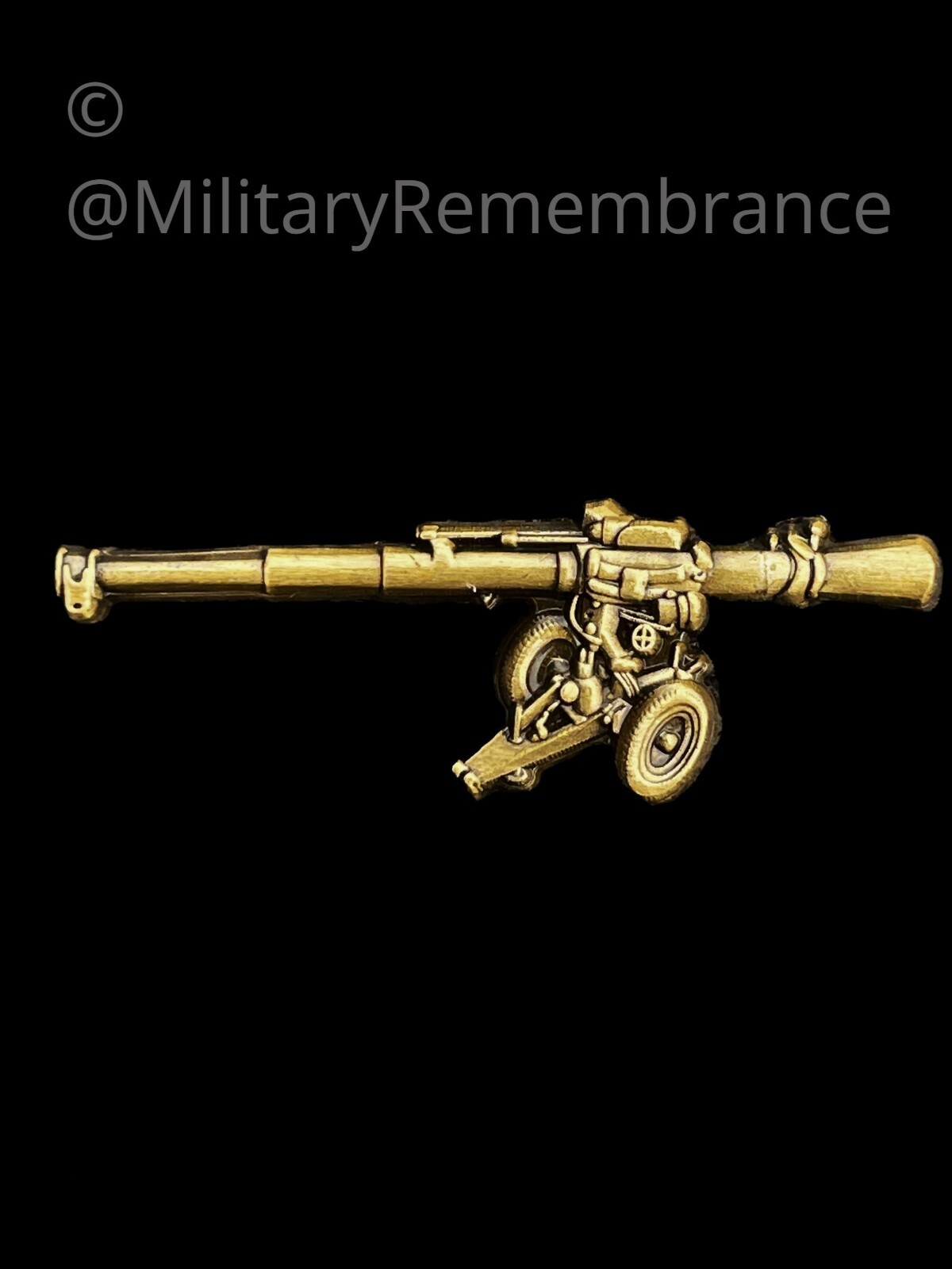 Wombat 120mm BAT Recoilless Rifle Lapel Pin (W7) | eBay