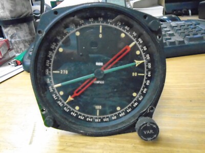 AIRCRAFT TYPE MN-42D RADIO COMPASS DUAL INDICATOR BY BENDIX | eBay