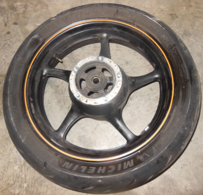 2011 Yamaha FZ6 FZ 6 FZ6-R 6 FZ600R FZ6R Rear Back Tire Wheel Rim 160/ ...
