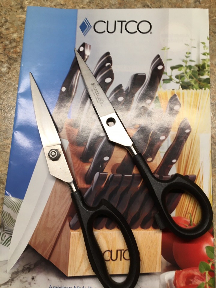 Cutco 77 Black Kitchen Scissors / Take Apart Shears Excellent! 8inch ...