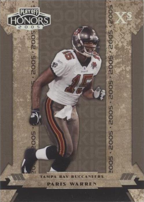 2005 Playoff Honors - Rookie Paris Warren #141 XS /99 (RC) for sale ...