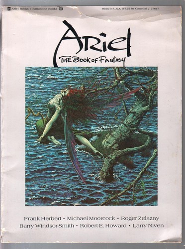 Ariel - The Book Of Fantasy #3 1978-faulous pulp & comic art-Zelazny ...