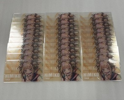 My Hero Academia Paletone Clear Card Toga Himiko 30-Piece Set Japan ...