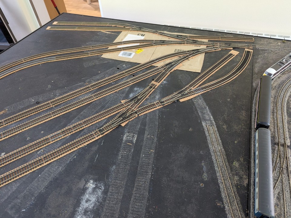 OO Model Railway Layout - Unfinished Project | eBay UK