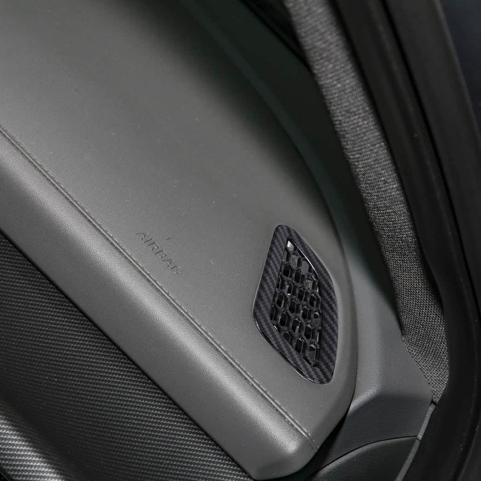 ABS Carbon Fiber Style Interior Trim sets 14pcs For Hyundai Sonata 2024 ...