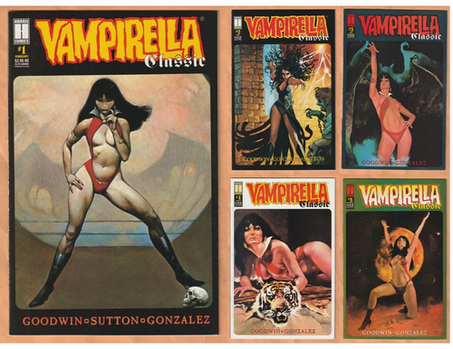 Harris VAMPIRELLA CLASSIC No. 1 2 3 4 5 (1995) Complete Set! Nice Lot! | eBay
