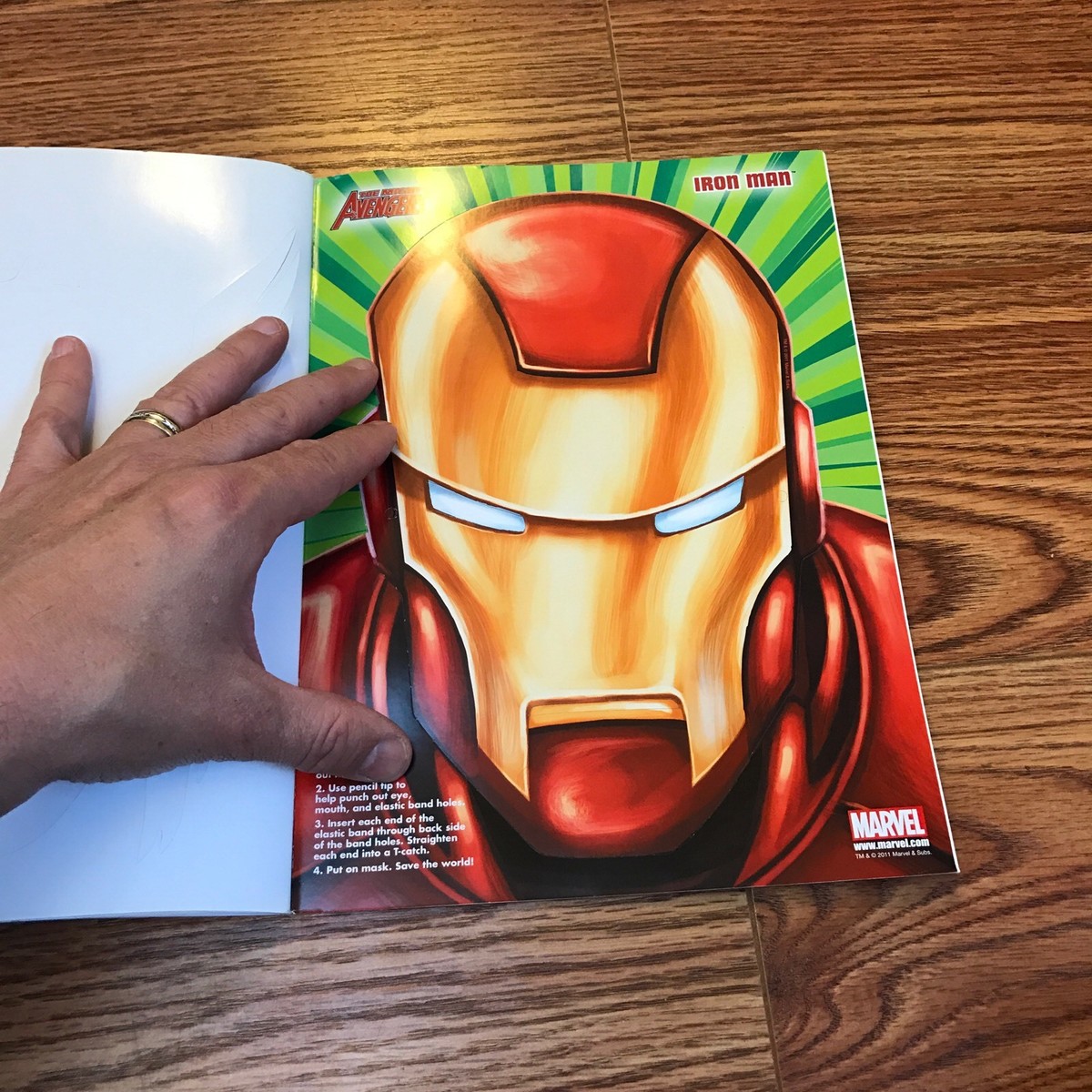 Iron Man 3 Mask Coloring Pages