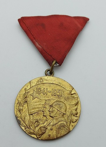 Yugoslavia, JNA Medal Order, 10 years of the Yugoslav People's Army ...