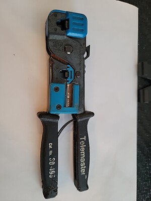 Ideal 30-496 Telemaster RJ-45/RJ-11 Modular Plug Termination Crimp Tool ...