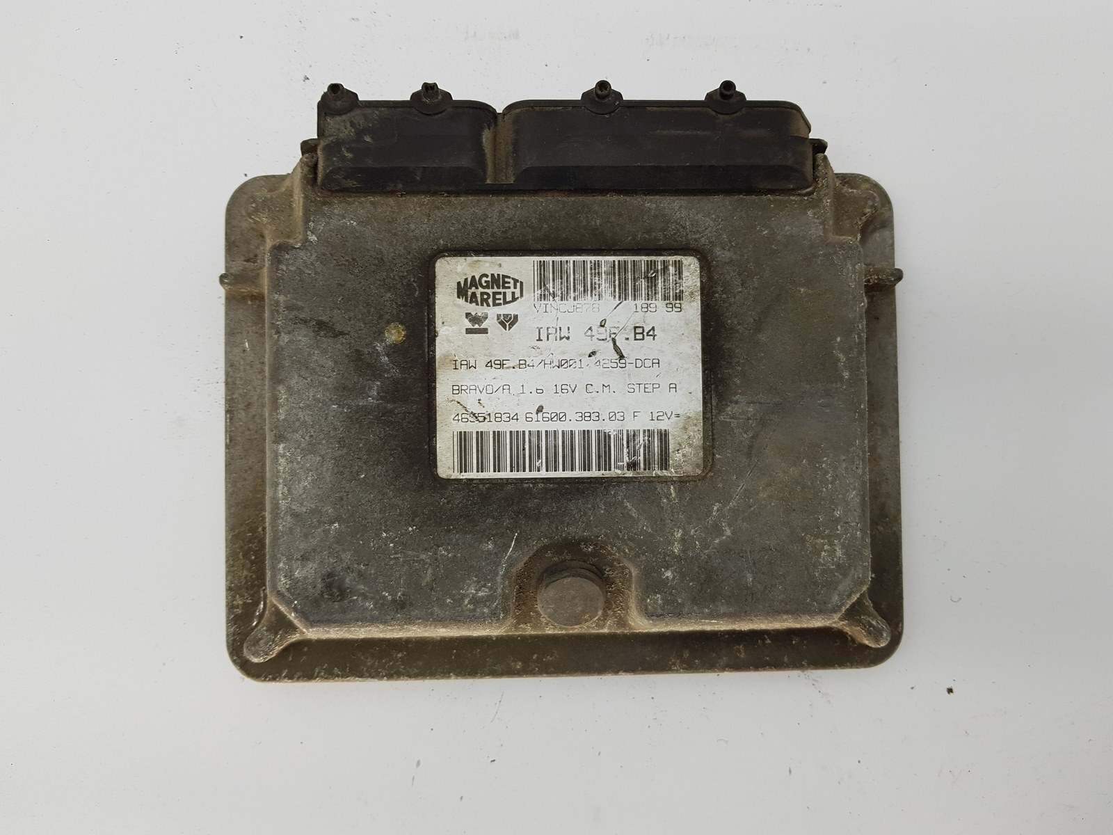 ECU Magneti Marelli IAW 49F.B4 46551834 61600.383.03 49F.B4/HW001/4259-DCA | eBay