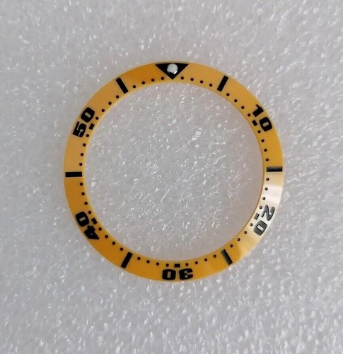 38mm YELLOW SUMO STYLE BEZEL INSERT FOR SEIKO SKX007 (SLOPED) | eBay