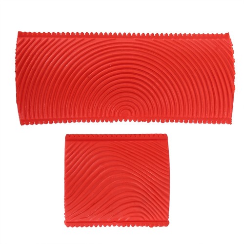 2Pcs Rubber Wood Grain Effect Painting Tool DIY Wall Decoration CBK ...