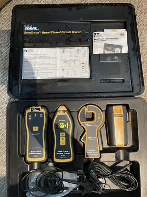 Ideal 61-959 SureTrace Open Closed Circuit Tracer Kit with Clamp ...